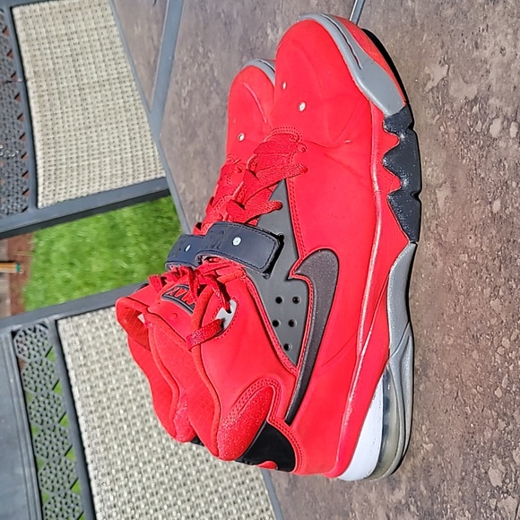 Nike | Shoes | Nike Air Force Max Charles Barkley 23 Size 11 Fire Red ...